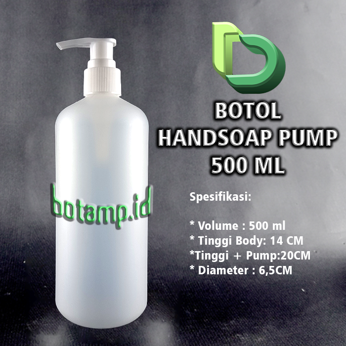 Handsoap 500ml Pump Hdpe - BOTAMP.ID