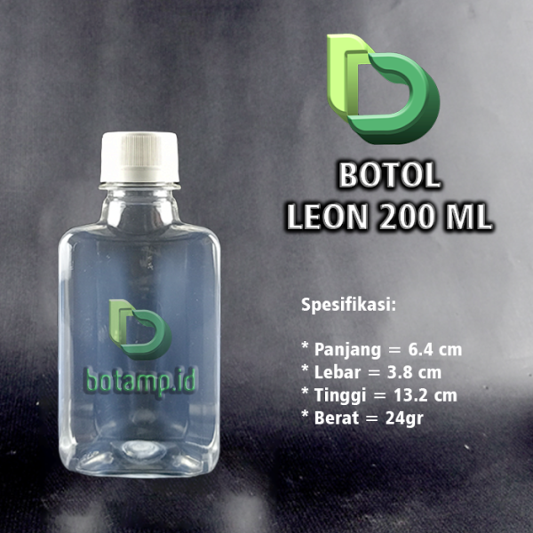 Botol Leon Kotak 200ml - BOTAMP.ID